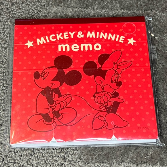 Disney | Office | Mickey Minnie Mouse Memo Pad Japan Exclusive ...